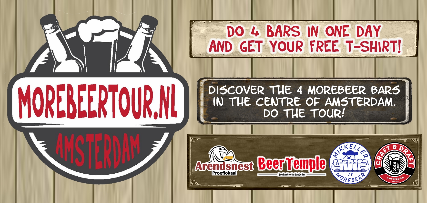 Craft & Draft Amsterdam - MOREBEER TOUR